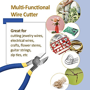 Mr. Pen- Wire Cutter, 6 Inch, Wire Cutters, Diagonal Wire Cutters, Flush Cutter, Nippers, Side Cutters, Flush Cutters, Diagonal Cutter, Cutting Pliers, Floral Wire Cutter, Wire Pliers