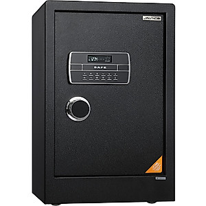 JINXNOBI Large Safe Box ,4.2 Cubic Feet Home Safe Box with Fireproof Waterproof 27.6in Security Big Safe with Electronic Keypad Digital Lock for Office Hotel