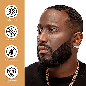 Dixon's 1737 Beard Butter, Beard Care with Moisturizing Balm, Patches Filling Dry Beard Solution, Paraben, Sulfate, and Petroleum-Free for Natural Grooming Bliss, (2oz)