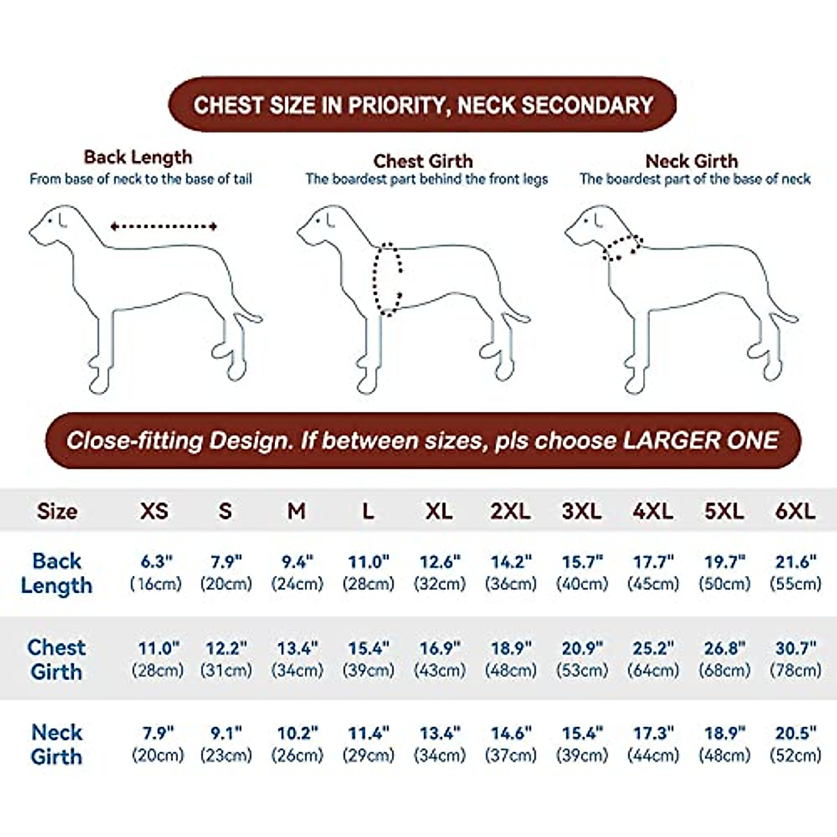 Petridge Dog Hoodie Sweatshirt Warm and Soft for Small Medium Large Dogs (X-Large Navy)