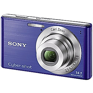 Sony Cyber-Shot DSC-W530 14.1 MP Digital Still Camera with Carl Zeiss Vario-Tessar 4x Wide-Angle Optical Zoom Lens and 2.7-inch LCD (Blue)
