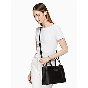 Kate Spade New York maiden way saffiano zuri - black, Large