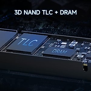 fanxiang S770 1TB NVMe M.2 SSD for PS5 - with Heatsink and DRAM, Up to 7300MB/s, PCIe 4.0, Suitable for Playstation 5 Memory Expansion, Game Enthusiasts, IT Professionals