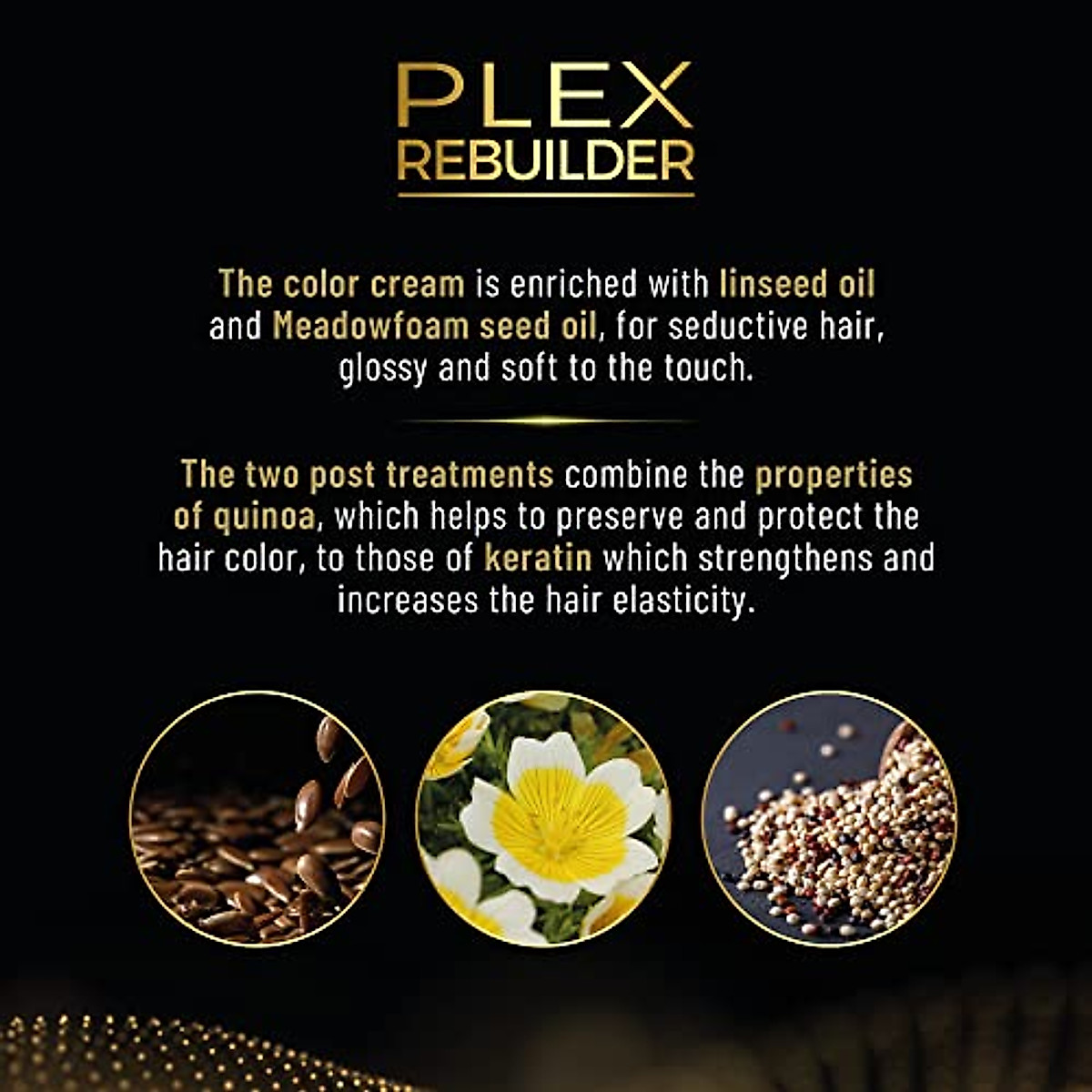Il Salone Milano Plex Rebuilder - Yellow Remover Hair Dye Kit for Blonde, Grey, White, Natural or Colored Hair - Neutralizes Brassy Tones - Professional Salon - Paraffin, Paraben, Ethyl Alcohol Free