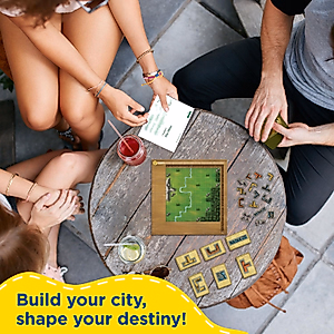 Thames & Kosmos My City | Family – Friendly | Legacy Board Game | Kosmos Games | 2 to 4 Players | Ages 10 and Up | Award Winning Designer Reiner Knizia , Blue