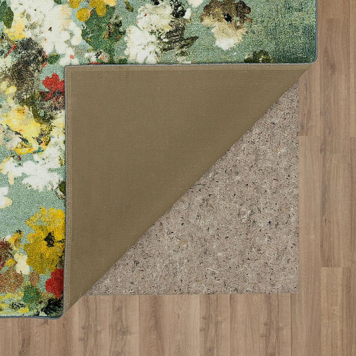 Mohawk Home Watercolor Garden Multi Floral (8' X 10') Area Rug