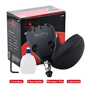 AEROPRO TOOLS Palm Nailer Pneumatic with Magnetic Tip, Joist Hanger Nail Gun, Metal Connector Nailer, Mini Air Palm Nailer, Pneumatic Nail Hammer, Power Framing Nailer for Joist Hangers, Tight Spaces