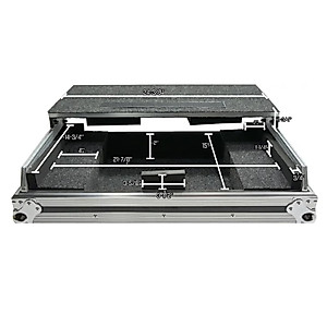 Harmony Audio HCNVLT Compatible With Numark NV II DJ Cases Flight Glide Laptop Stand Road DJ Custom Case