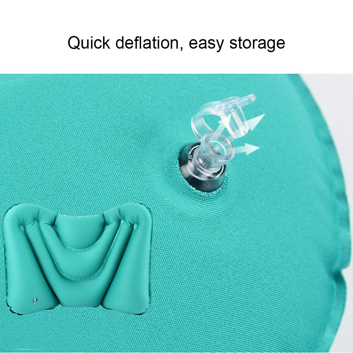 Inflatable Camping Pillow,Lumbar Support Cushion,Ultralight Compressible Portable Air Pillow for Outdoor Hiking Backpacking Night Sleep