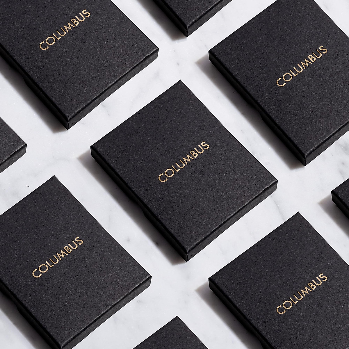 Columbus 14K Gold Plated Thin Endless Hoop Earrings - Lightweight Wire Hoops (Gold, 50)