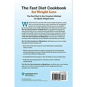The Fast Diet Cookbook for Weight Loss: 100, 200, 300, 400, and 500 Calorie Recipes & Meal Plans