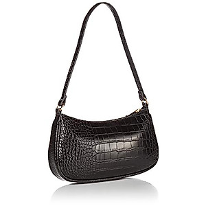 The Drop Women's Melanie Small Shoulder Bag, Black, One Size