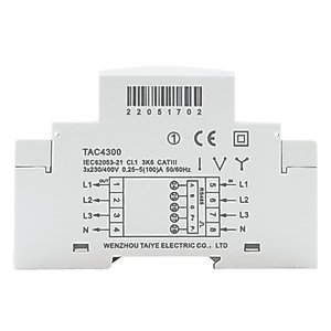 JMORCO SDM3 Three-Phase Multifunction Energy Meter Three-Phase Four-Wire Modbus/Pulse Output Port RS485 PV Solar System Kwh V A Hz W