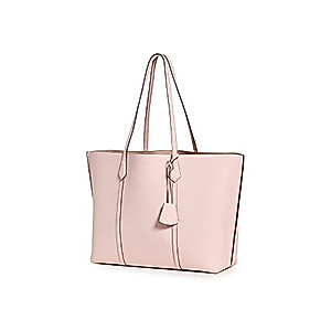 Tory Burch Women's Perry Triple-Compartment Tote, Shell Pink, One Size