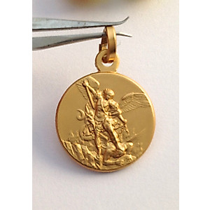 I G J Saint Michael The Archangel Medal - The Patron Saints Medals