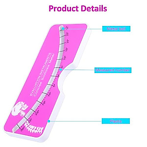 Scoliosis Test Meter Scoliosis Measuring Tool 0-30° Measurement Diagnosis Of Back And Spine Scoliosis