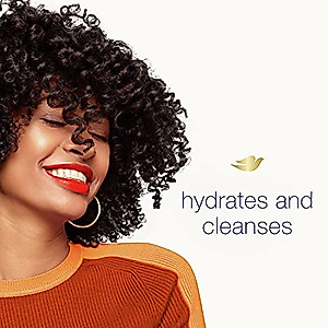 Dove Amplified Textures Sulfate-Free Moisturizing Shampoo for Coils, Curls, and Waves Hydrating Cleanse with Moisture Amplifying Hair Care Blend, 32.3 Fl Oz