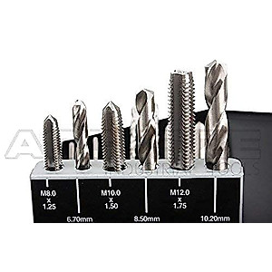 Accusize Industrial Tap & Drill Bundle: Metric, UNF, UNC Sets