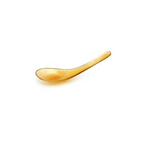 1 Piece Handcrafted Unique Vietnamese Buffalo Horn Chinese Dinner Soup Spoon