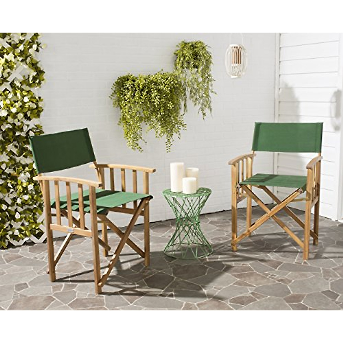 Safavieh Outdoor Living Collection Laguna Director Chairs