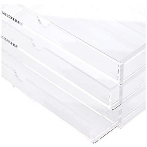 Muji E14A450 Storage Box, Large, Clear