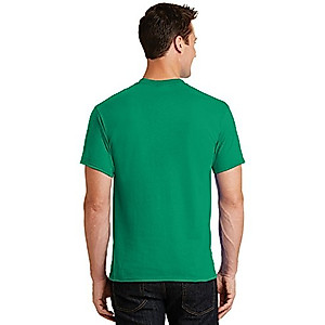 Port & Company Men's 50/50 Cotton/Poly T Shirt 6XL Kelly Green
