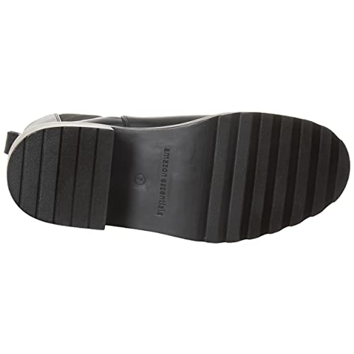 Amazon Essentials Women's Chunky Sole Chelsea Boot, Black, 8