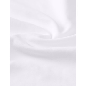 CRZ YOGA Butterluxe Womens Racerback High Neck Tank Top - with Built in Bra Workout Padded Yoga Athletic Camisole White Medium