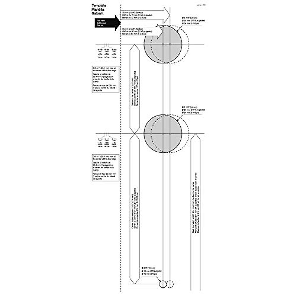 Amazon Basics Handleset with Shelby Lever - Single Cylinder - Satin Nickel