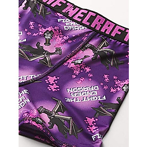 Minecraft Boys' Briefs and Boxer Briefs available in Multiple Pack Sizes in sizes 4, 6, 8, 10 and 12