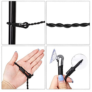 2 Pcs Travel Clothesline Portable Retractable Clothesline Camping Accessories Cruise Essentials for Outdoor and Indoor Use Backyard Vacation Hotel Balcony Clothes Drying Line