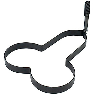 Funny Cock Fried Egg Rings Mold,Home Kitchen Spoof Omelet Fun Molds,Breakfast Omelet Molds,Fun Egg Molding Moulds with Anti-Scald Handles,DIY Kitchen Accessories Gadget Egg Fried Mould (Type A)