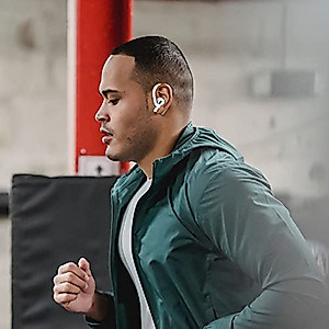 [2 Pairs] DamonLight Ear Hooks for AirPods Pro 2 & 1, AirPods 3 & 2 & 1, Airpod Ear Hook, Anti-Slip Comfortable Fit, Ergonomic Design, AirPods Accessories (Medium, White)