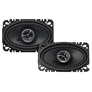 Kenwood KFC-X463C Excelon 4x6 2-Way Speaker System - Pair (Black)