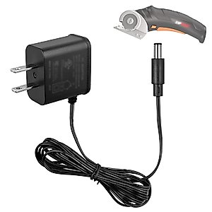 6V AC Power Adapter Charger Cord Compatible with Worx WX082L 4V ZipSnip Cordless Electric Scissors-5.28Ft/1.6Mtr UL Listed Charging Cable with Power Adapter