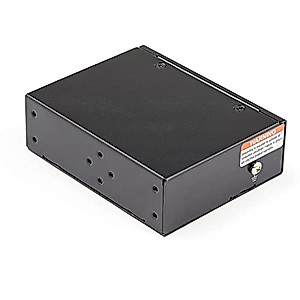 StarTech.com Industrial Single Port Gigabit PoE Extender - 60W 802.3bt PoE/PoE+/ PoE++ - 100m/ 330ft - Power Over Ethernet Network Range Extender - IP-30 - -40C to +75C, TAA