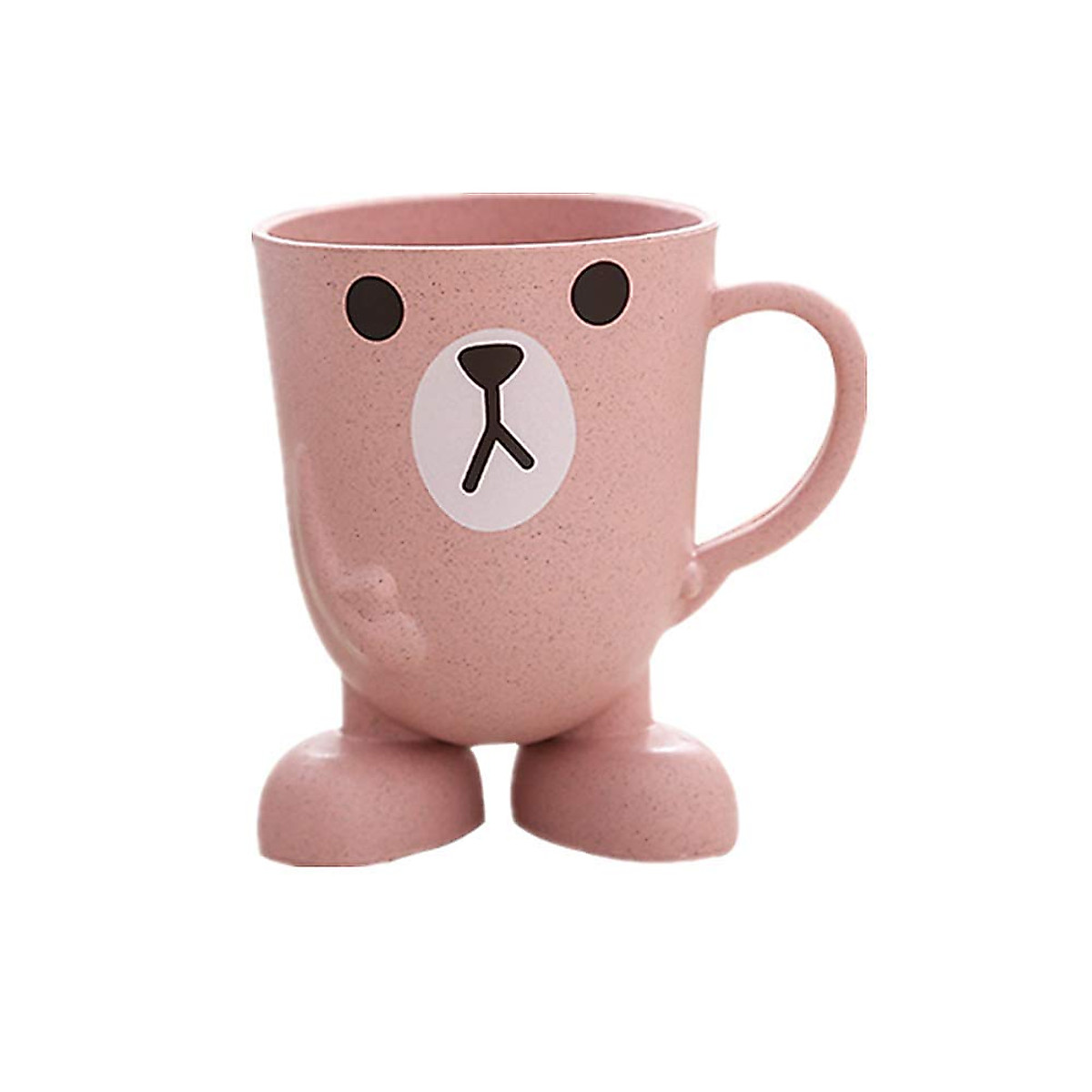 Creative Maixiang cute children's tooth cup mini cartoon wash cup, suitable for children's stereo base household brushing cup, Pink