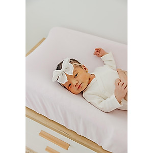 Copper Pearl Premium Knit Diaper Changing Pad Cover"Blossom"