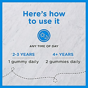 Zarbee's Kid's Complete Multivitamin + Probiotic Gummies with Vitamins A; B; C; D; E & zinc for Digestive Health; Easy To Chew; Kids Daily Multivitamin Gummies; Natural Fruit; 70 Count