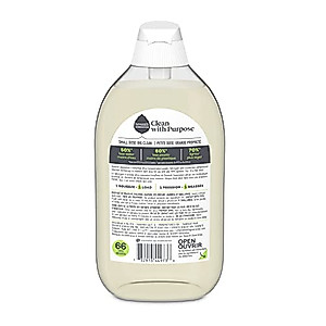 Seventh Generation Laundry Detergent, 23 oz (66 Loads) Ultra Concentrated EasyDose, Power+ Clean Scent