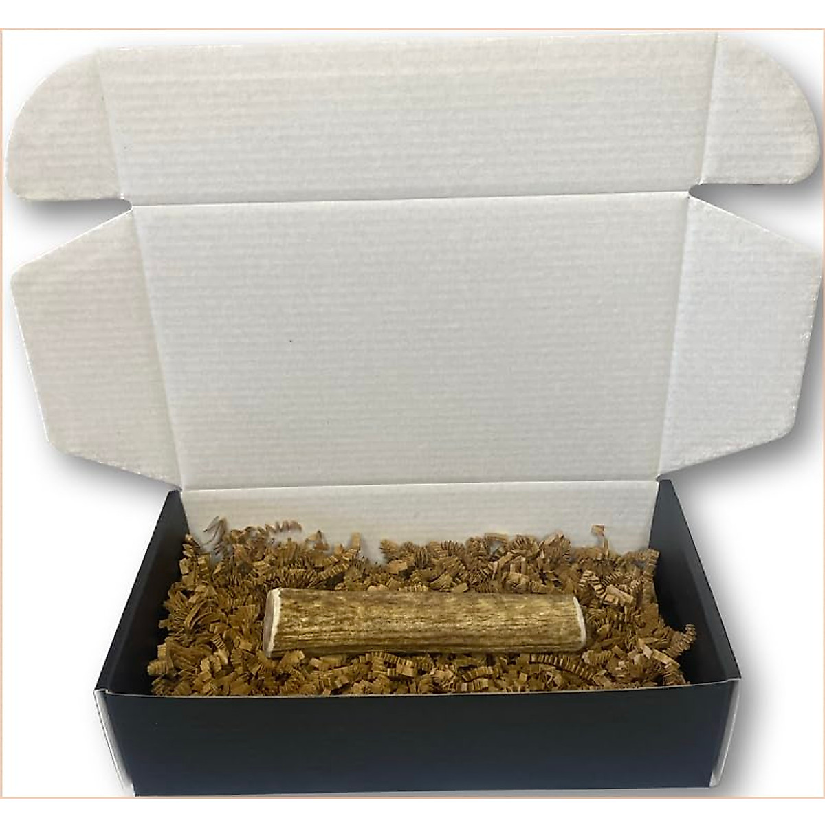 The Antler Box Premium Elk Antler Dog Chews (1 Piece Box) (Split, X-Large (6-8Oz)