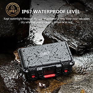 STARTRC Mini 4 Pro Case Waterproof Hard Carrying Case for DJI Mini 3 Pro/Mini 3 Accessories,Travel Case for DJI Mini 4 Pro Fly More Combo (RC2/RC/N1/N2 Controller)