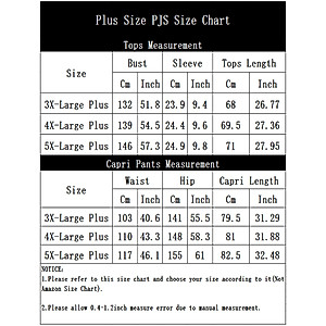 MOYEE Women's Pajama Set Soft Lounge Outfits Short Sleeve Capri Pants with Pockets(#01 Darkgrey Star, Large)