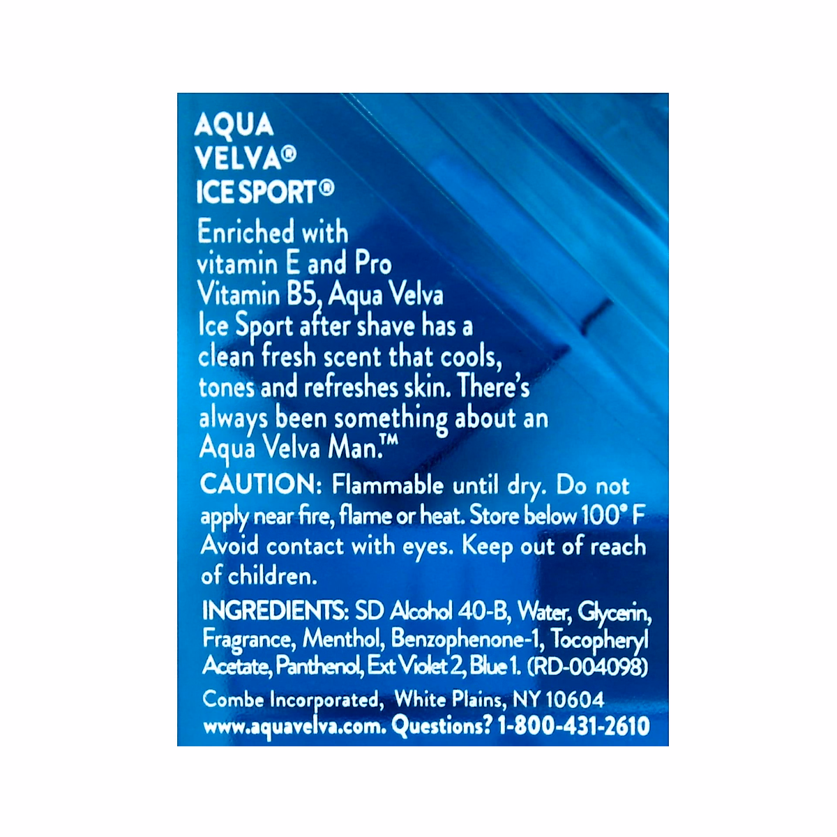 Aqua Velva Ice Sport Cooling After Shave 3.50 Ounce (Value Pack of 6)