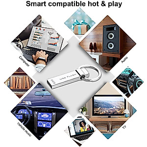 64GB USB 3.0 Flash Disk Mini Stick USB Memory Stick for Computer/Laptop/Computer/Sound/Speaker/External Storage Data/Photo/Video/Music (64GB)