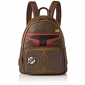 Loungefly Star Wars Boba Fett No Good To Me Dead Cosplay Womens Double Strap Shoulder Bag Purse