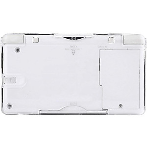 KlsyChry Transparent Hard Shell Case Cover Compatible with Nintendo DS Lite NDSL, Replacement Protective NDS Lite Crystal Clear Housing Case（Not for Nintendo DS or Dsi）