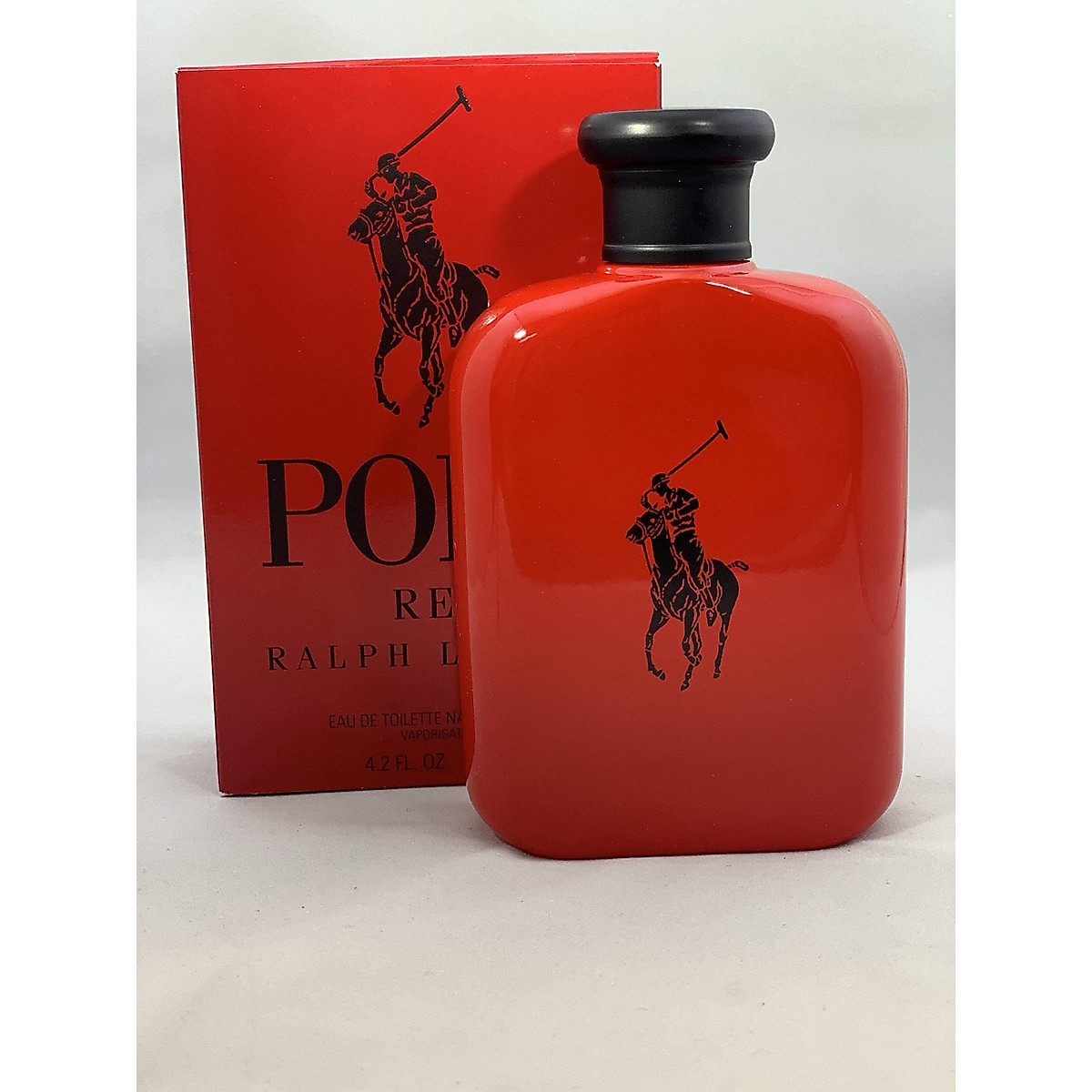 Ralph Lauren Polo Red Eau de Toilette Spray for Men, 4.2 Ounce