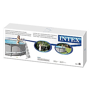 Intex Deluxe Pool Ladder with Removable Steps