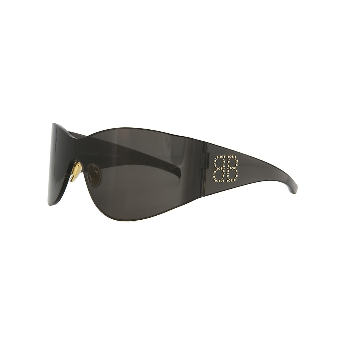 Balenciaga Cat Eye Sunglasses Grey Grey Grey Luxury Eyewear Made In Japan Nylon Frame Designer Fashion for Everyday Luxury